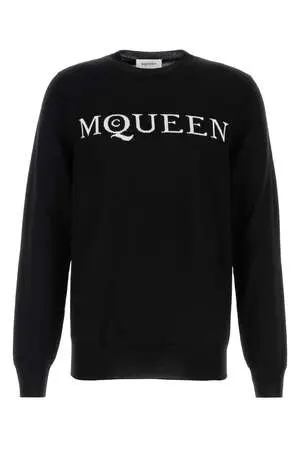 Alexander McQueen Wool Sweater - Black