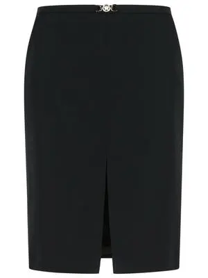 Versace Virgin Wool Skirt - Black