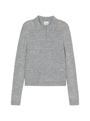 Closed Wool Blend Polo Shirt