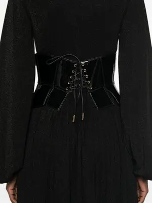 Elisabetta Franchi V-necked Maxi Dress