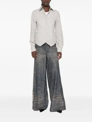 BYE Palazzo Flared Trousers