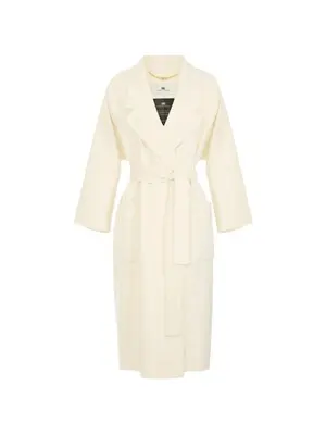 Elisabetta Franchi Wool Long Coat