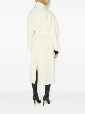 Elisabetta Franchi Wool Long Coat