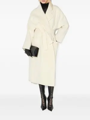 Elisabetta Franchi Wool Long Coat