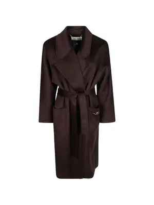 Elisabetta Franchi Wool Long Coat