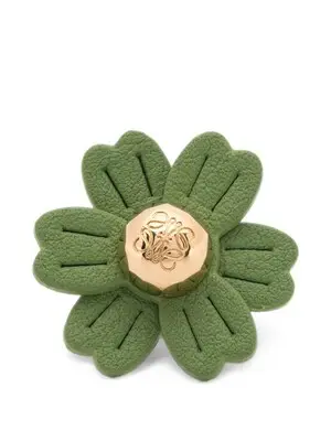 Loewe Flower Pin - Green