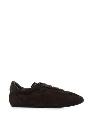 Dolce & Gabbana Ballet Leather Sneakers - Brown