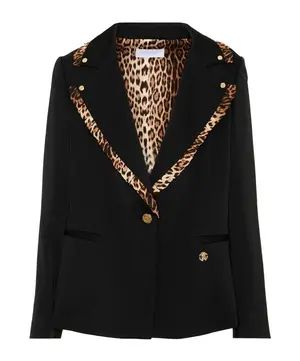 Roberto Cavalli Leopard-print Blazer