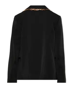 Roberto Cavalli Leopard-print Blazer