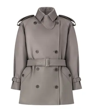 Max Mara Short Oversize Trench Coat