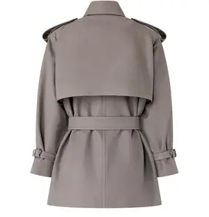 Max Mara Short Oversize Trench Coat
