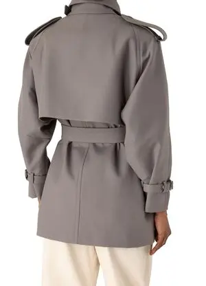 Max Mara Short Oversize Trench Coat