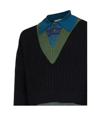 Dries Van Noten Long-sleeved Sweater