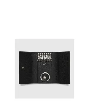 Gucci Logo-embellished Leather Keyholder