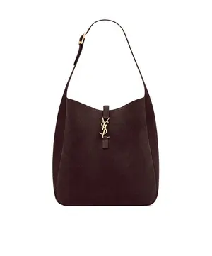 Saint Laurent Le 5 À 7 Supple Large Suede Shoulder Bag - Arab