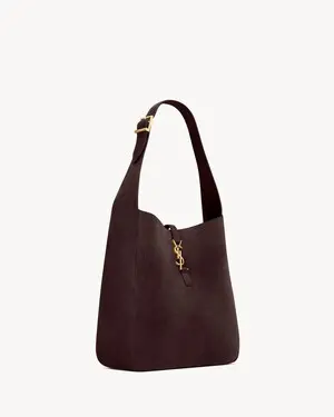 Saint Laurent Le 5 À 7 Supple Large Suede Shoulder Bag - Arab