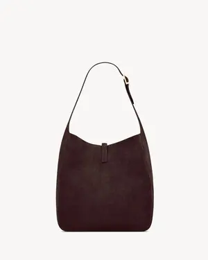 Saint Laurent Le 5 À 7 Supple Large Suede Shoulder Bag - Arab