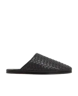Bottega Veneta Logo Slippers