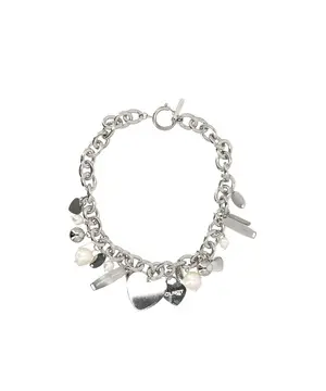 JUSTINE CLENQUET Britt Charm Chain Necklace