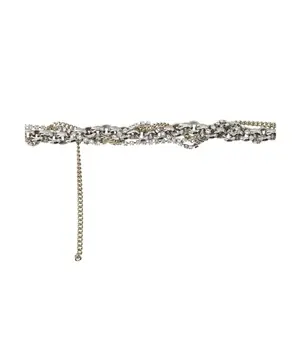 JUSTINE CLENQUET Celina Layered Chain Necklace