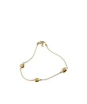 Gucci Interlocking 18k Chain Bracelet - Golden