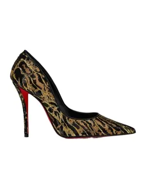 CHRISTIAN LOUBOUTIN Miss Z Ocelot Pumps - Multi-color