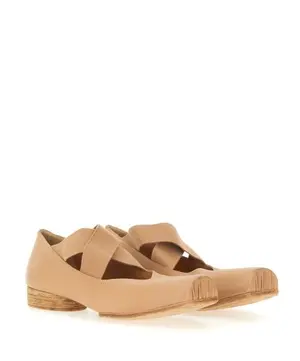 UMA WANG Square-toed Ballet Flats