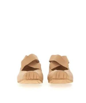 UMA WANG Square-toed Ballet Flats