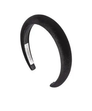 JENNIFER BEHR Tori Velvet Hairband - Black