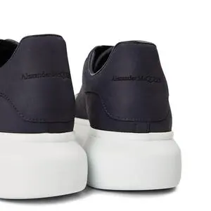 Alexander McQueen Paneled Leather Platform Sneakers