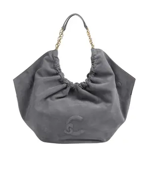 COCCINELLE Dual-handle Shoulder Bag - Gray