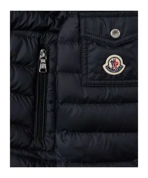 Moncler Lauros Nylon Down Jacket - Black