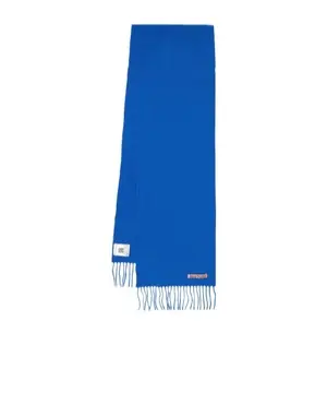 Acne Studios Scarf With Fringe - Blue