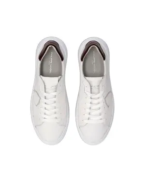 Philippe Model Sneakers Temple White Burgundy