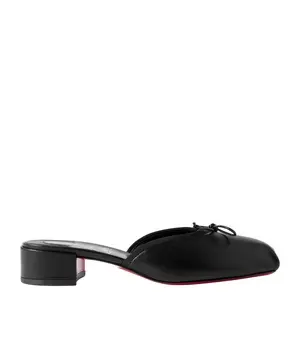 CHRISTIAN LOUBOUTIN Bow Muller Shoes