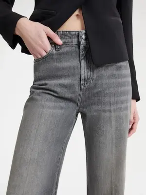 Marella Pleated-detail Denim Trousers