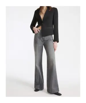 Marella Pleated-detail Denim Trousers
