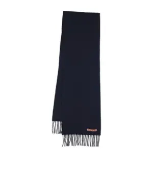 Acne Studios Rectangular Scarf With Fringes