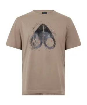 Moose Knuckles Heartprint Tshirt