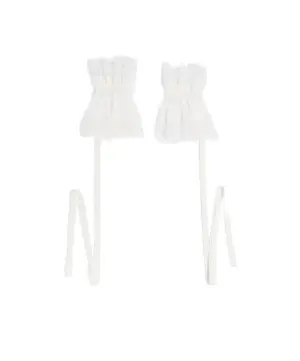 ANN DEMEULEMEESTER Lace-ruffled Cuffs