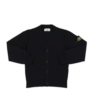 Stone Island Cotton Blend Cardigan