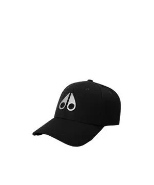 Moose Knuckles Metalaccent Baseball Cap - Black
