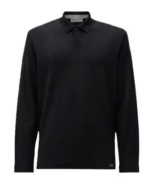 MASSIMO OSTI STUDIO Long-sleeved Polo Shirt