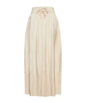 JIL SANDER Highwaist Loose Straightleg Trousers - Nude