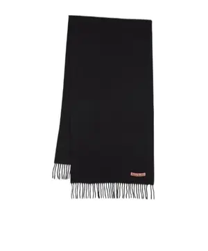 Acne Studios Rectangular Scarf - Black