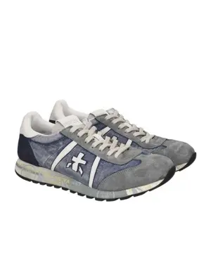 Premiata Lace-up Sneakers - Light Grey