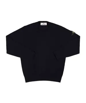 Stone Island Wool Knit Turtleneck Sweater - Black