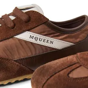 Alexander McQueen Printed Colorblock Shoes