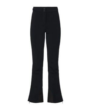 Cordova Highwaist Buttonzip Trousers - Black