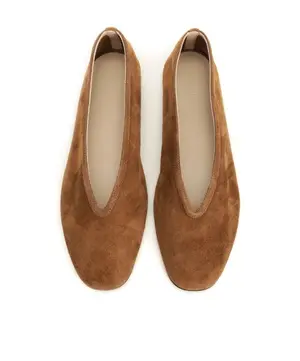 Le Monde Beryl Luna Flat Slippers - Brown